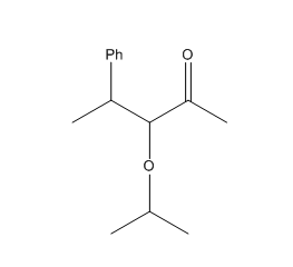 Draw the structure of 3-isopropoxy-4-phenyl-2-pentanone. | Homework ...