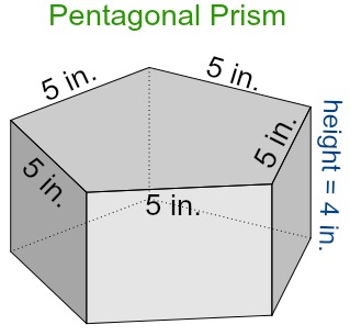 How to find the lateral area of a prism. | Homework.Study.com