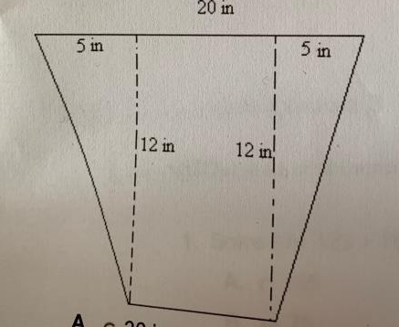 What is the perimeter of the figure? | Homework.Study.com
