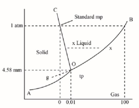 Prove that the liquid (L-V) equilibrium line in a one component system ...