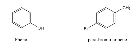Phenol reacts with p-bromotoluene. What is the product? | Homework ...
