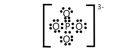 Draw the Lewis structure with a formal charge PO_4^{3-}. | Homework ...