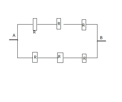 You have six 3.0 kilo ohm resistors. How can you connect them to ...