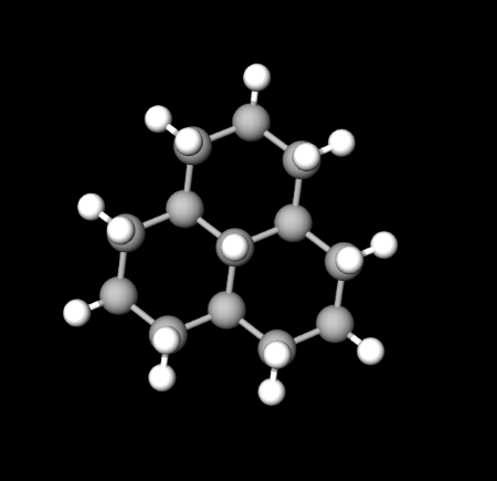 The following molecular model is that of a carbocation. Draw two ...