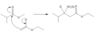 Draw the most stable form of the major crossed Claisen product formed ...
