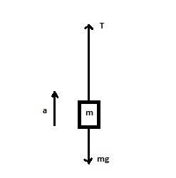 Pulling up on a rope, you lift a 4.10-kg bucket of water from a well ...
