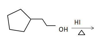Draw the product for this substitution reaction in the box and then ...