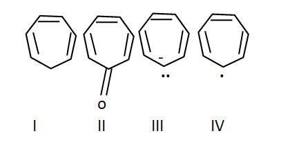 Which of the following would you expect to show aromatic character? a ...