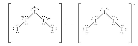 The anion I42- is linear. The anion I5- is bent with a 95-degree angle ...