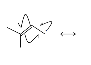 Draw the resonance structure that would result from the movement of ...