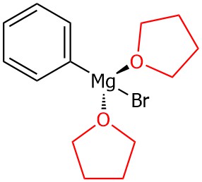 Draw the structure that phenylmagnesium bromide exists in when ...