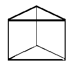 For the right triangular prism shown, the base is a right triangle with ...