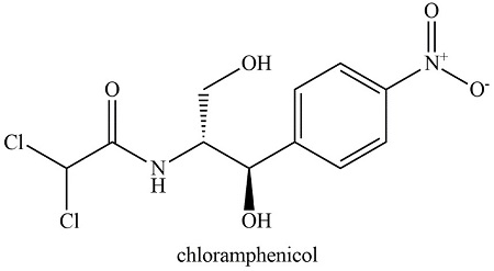 What are the functional groups in chloramphenicol and sulfanilamide ...