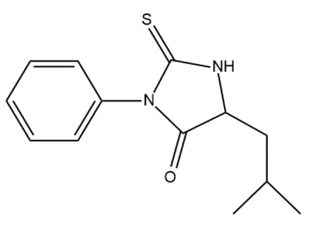 Draw the structure of the phenylthiohydantoin product you would expect ...