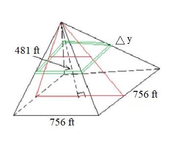 The Great Pyramid of King Khufu was built of limestone in Egypt over a ...