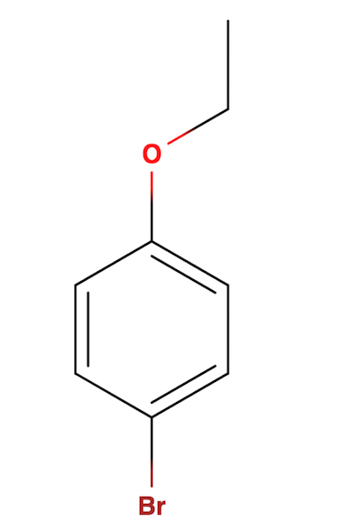 A compound with the molecular formula C8H9BrO gave the following 1H NMR ...