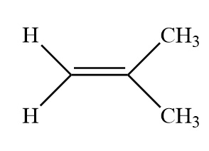Write the structural formula of the monomer used in the preparation of ...