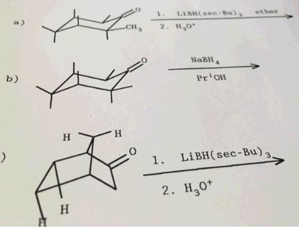 Draw the structure of the major product for each of the following ...