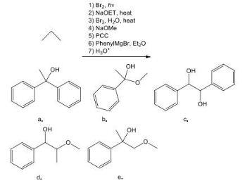 What would be the major product of the following synthetic sequence ...