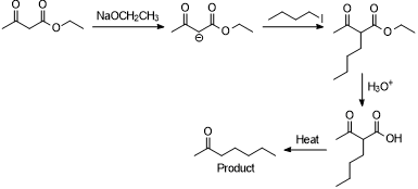 1) Provide the structure of the product that results when ethyl ...
