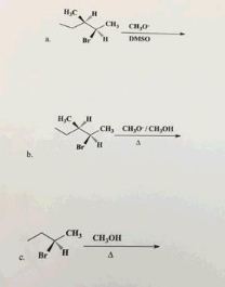Write a mechanism for each of the following reactions that show all ...
