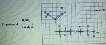 Predict the products when 1 -propanol is heated in the presence of H ...