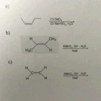 For the reaction below write stereochemical formulas for all of the ...