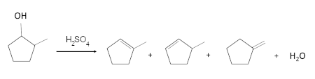 Draw a stepwise mechanism for the reaction shown in the figure below ...