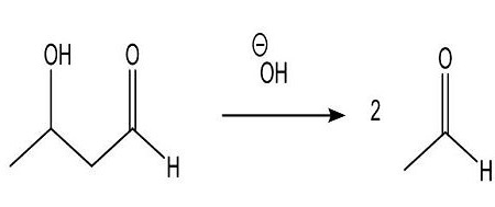Draw an electron pushing mechanism that demonstrates how a retro-aldol ...