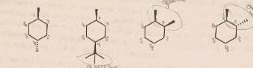 Draw the lowest energy conformations of the molecules shown below and ...