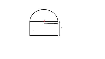 A Norman window is a window in the shape of a rectangle with a ...