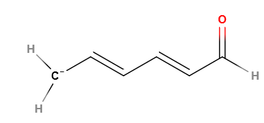 Draw the four important resonance contributors for the stability of the ...