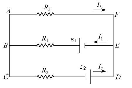 Consider a circuit shown in the figure. Ignore the internal resistances ...