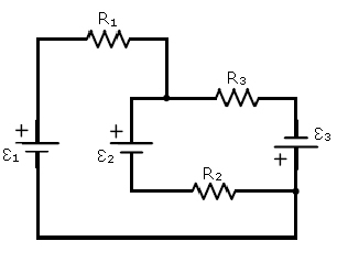 In the figure, take E1 = 12.0 V, E2 = 6.00 V, E3 = 3.00 V, R1 = 1.20 ...