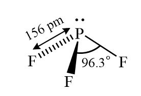 Place the following in order of increasing F-A-F bond angle, where A ...