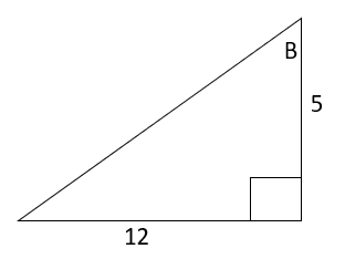 Use Pythagorean theorem to find the unknown side length. Then find the ...