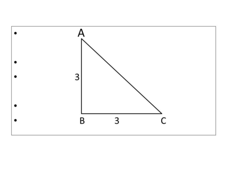 In triangle ABC, \angle B is a right angle. Find the remaining sides ...