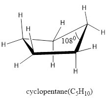 Construct models of the cyclic molecules with molecular formulas C3H6 ...