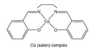 What is MLXZ form for Co(salen)? | Homework.Study.com