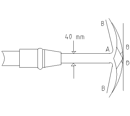 The nozzle has a d i a m e t e r o f 40 m m . If it discharges water ...