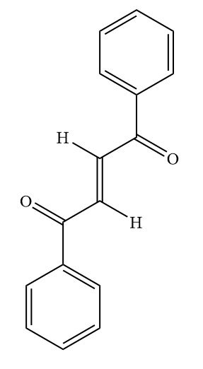 Draw the structure for Trans 1,2-dibenzoyl ethylene. | Homework.Study.com