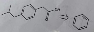 What is the retrosynthesis and synthesis of the reaction below ...