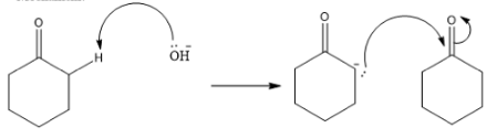 Predict the product when cyclohexanone reacts with aqueous sodium ...