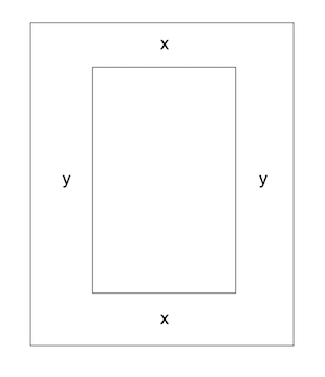 A rectangular page is to contain 36 square inches of print. The page ...