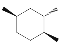 Identify the more stable stereoisomer in the following pair, and choose ...