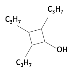 What is the name of the compound shown below? | Homework.Study.com