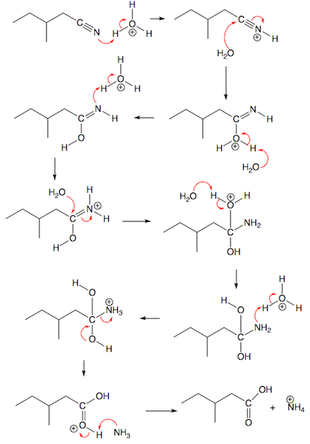 Draw a complete mechanism for the following conversion: [{Image src ...