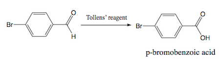 write an equation for the reaction. if any, of p-bromobenzaldehyde with ...