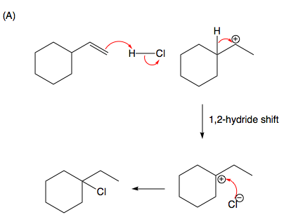 Write a complete mechanism for the following reaction. Show all ...