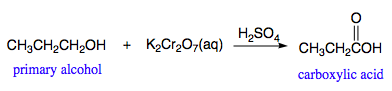The dichromate ion (Cr_2O_7^2-) is a strong oxidizing agent that can be ...